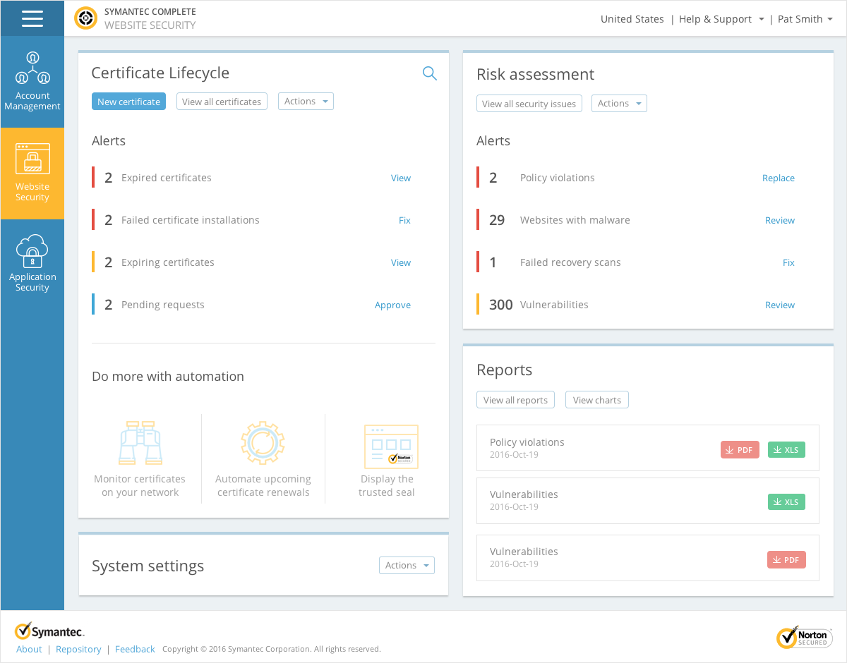Symantec PKI and Security product overhaul – Ray Matsil's Portfolio